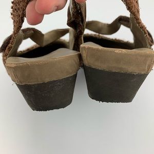 OTBT | Shoes | Otbt Springfield Slingback Woven Mary Janes Sz 85 | Poshmark